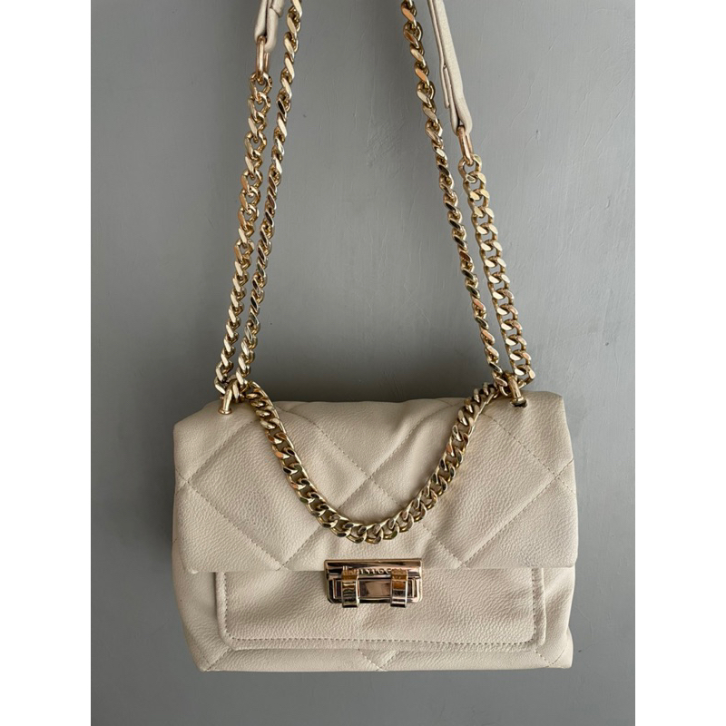 Jual Preloved tas HEY LOCAL (London Bag Beige)/ Tas wanita/ Tas bahu ...