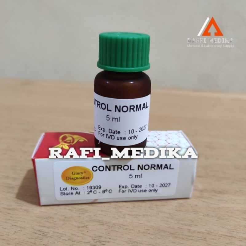 Jual Control Normal Kimia Klinik 5 ml Glory | Kontrol Normal 5ml Serbuk ...