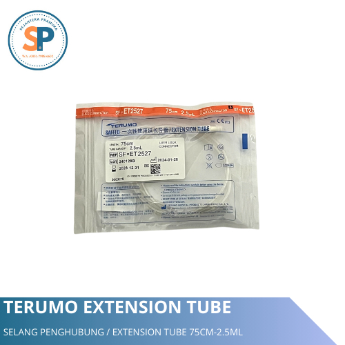 Jual Terumo - Extension Tube 75cm - 2.5ml / Selang Penghubung PCS ...