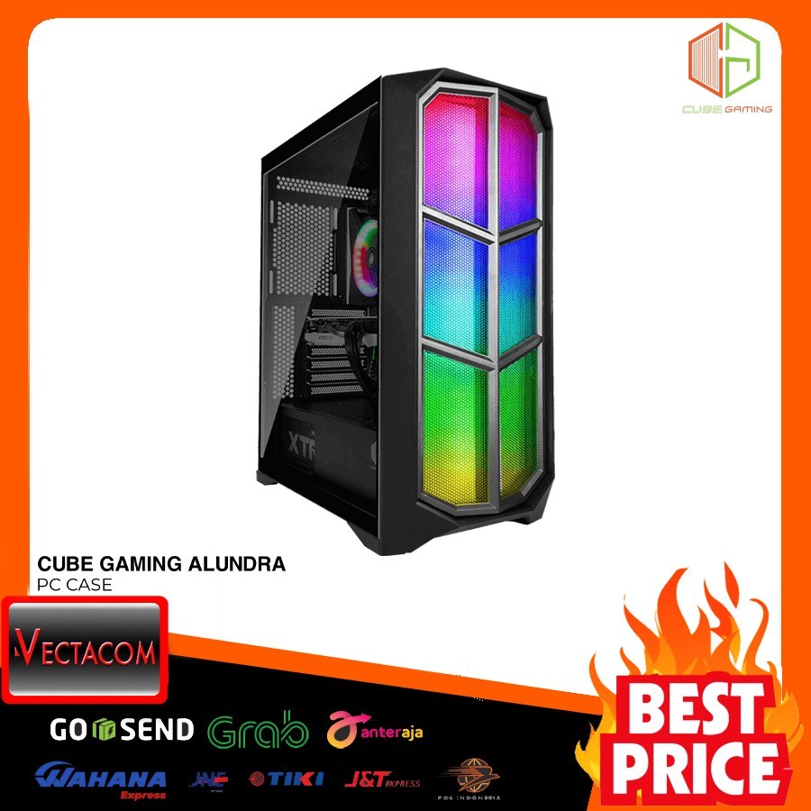 Jual CUBE GAMING ALUNDRA - ATX-mATX-ITX CASING GAMING | Shopee Indonesia