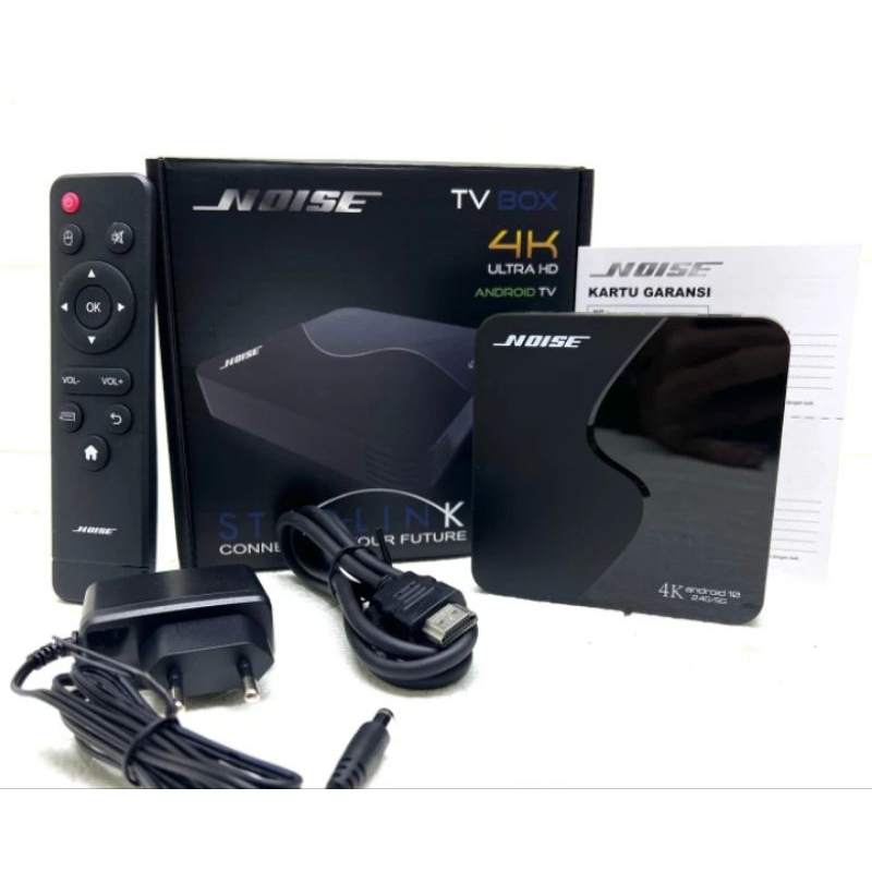 Jual TV Box Noise Starlink Android TV 4K Wifi 2.4 5G original | Shopee ...