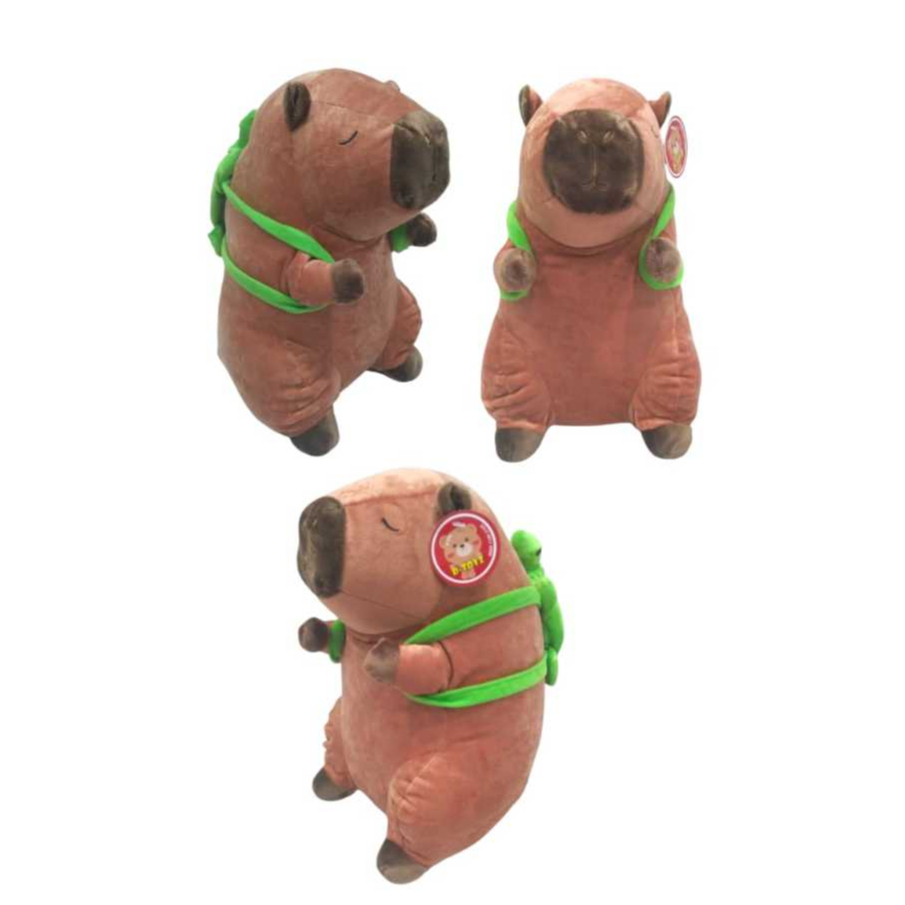 Jual Boneka Capybara Capibara Tas Kura Kura Lucu Boneka Capibara Coklat ...