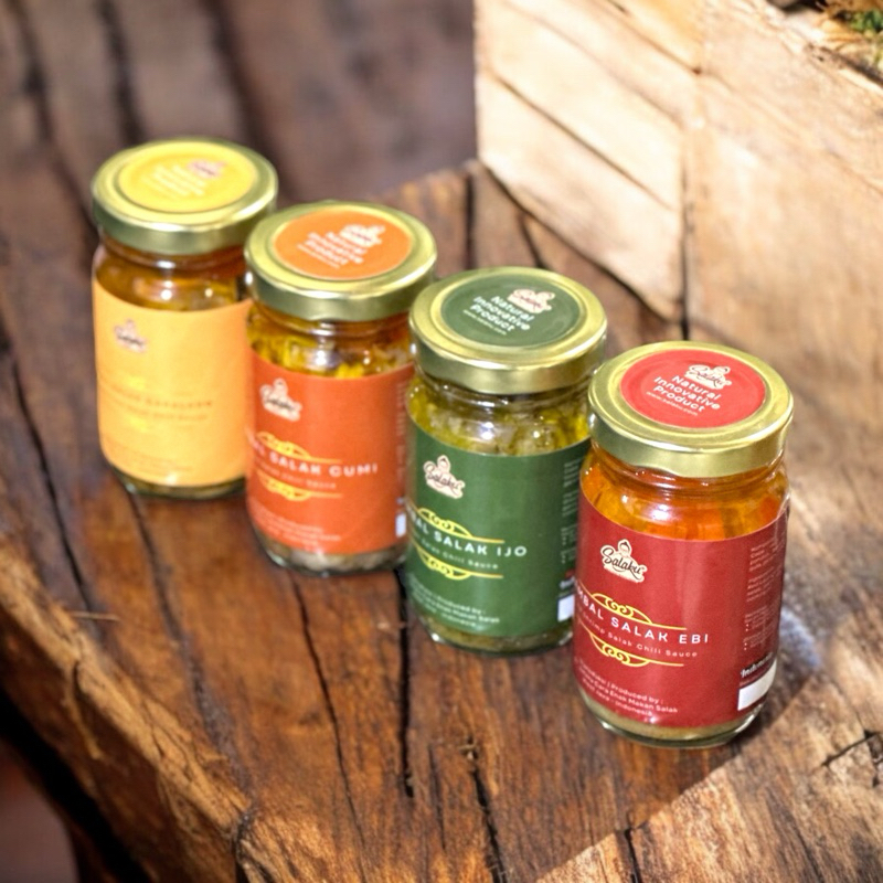 Jual Sambal Salak SALAKU All Varian Kemasan Botol Kaca Premium | Shopee ...