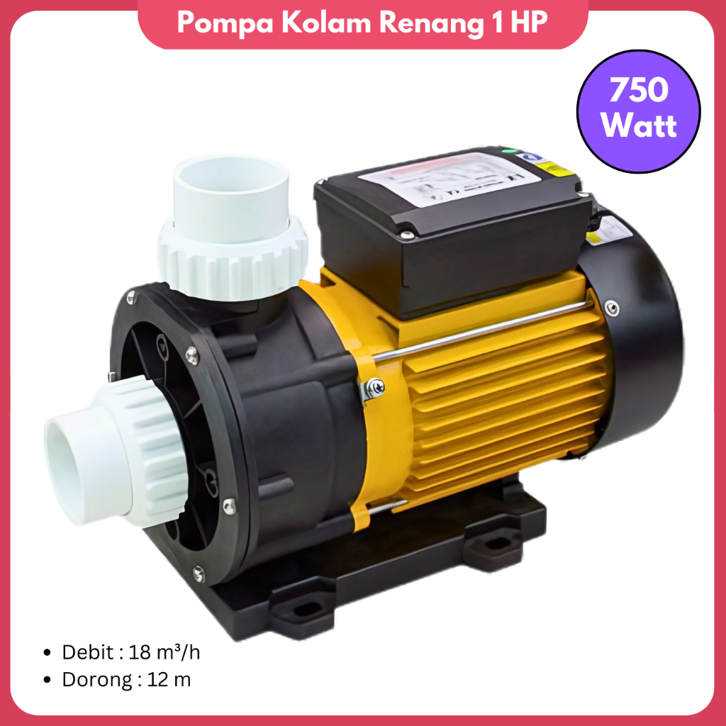 Jual Pompa Kolam Renang 1 HP Mesin Pompa Air Sirkulasi Kolam Renang 1 ...