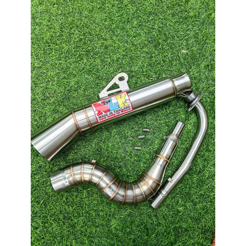 Jual Daeng sai4 Pipe canister conical open specs exhaust pipe for Wave ...