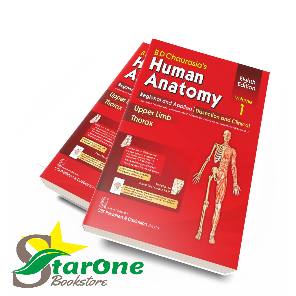 Jual B. D. Chaurasia’s Human Anatomy Regional Applied Dissection ...