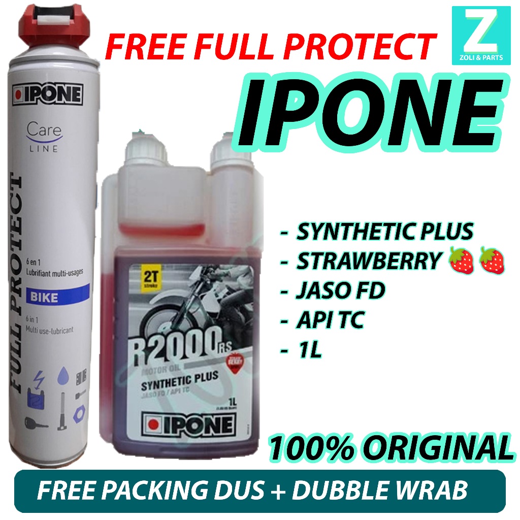 Jual FREE FULL PROTECT, CLUCH ONE - IPONE R2000 100ml - IPONE R2000 ...