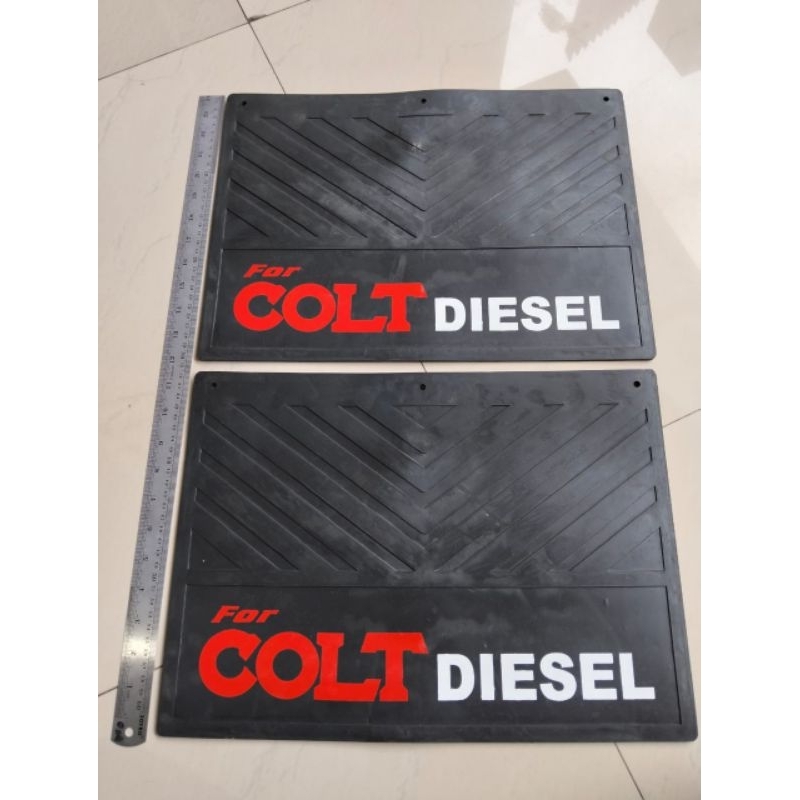 Jual Karpet roda/ karpet lumpur Depan Colt diesel PS 1 set 2 lembar ...