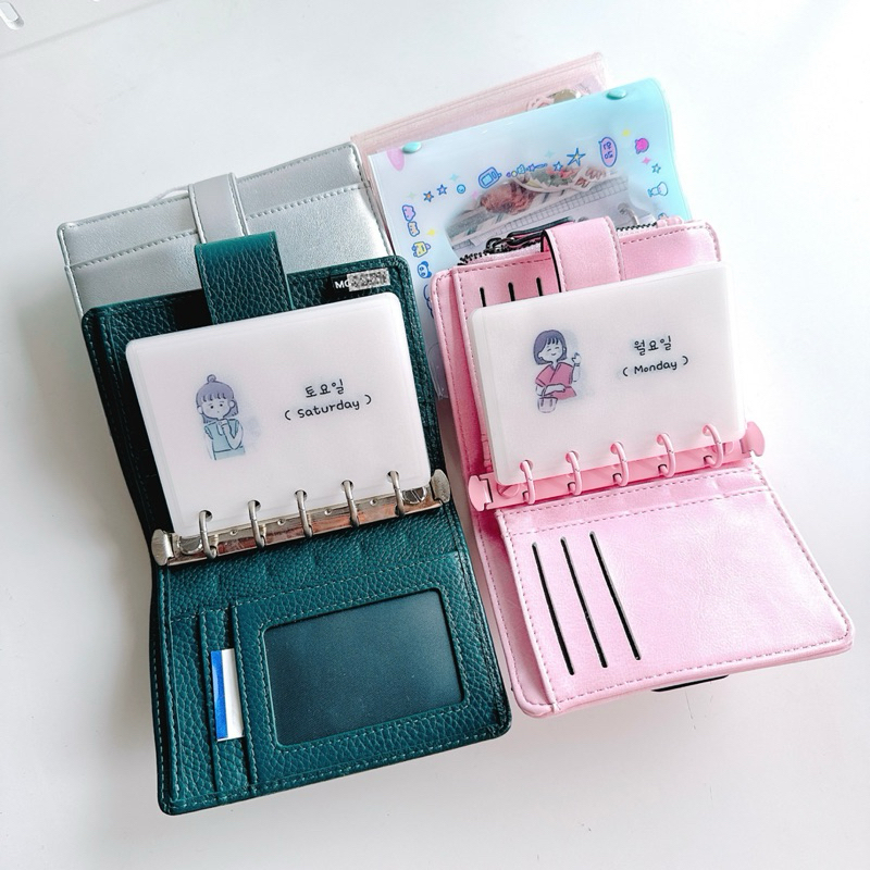 Jual 8 lembar cash envelope binder M5 ring 5 lubang korea dan taiwan ...