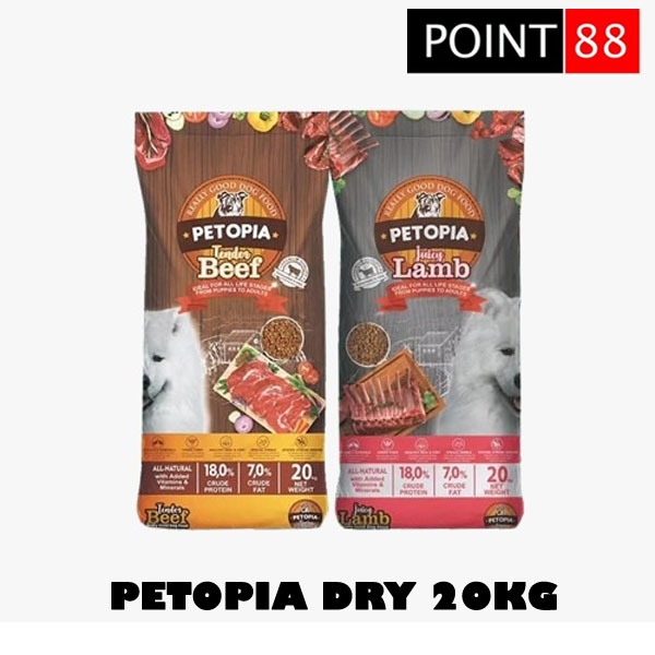 Jual PETOPIA DRY 20KG ALL VARIAN ( G/G ) | Shopee Indonesia