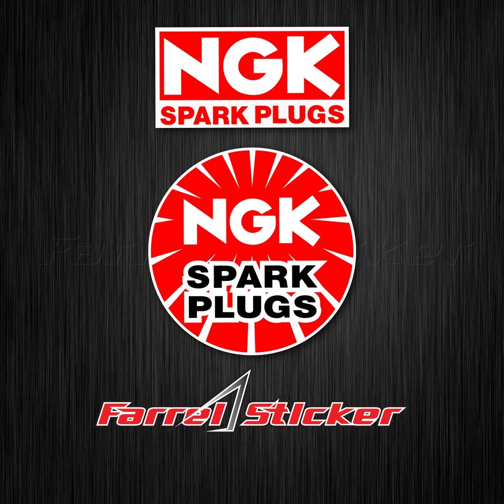 Jual Stiker LOGO sticker NGK Spark plugs | Shopee Indonesia