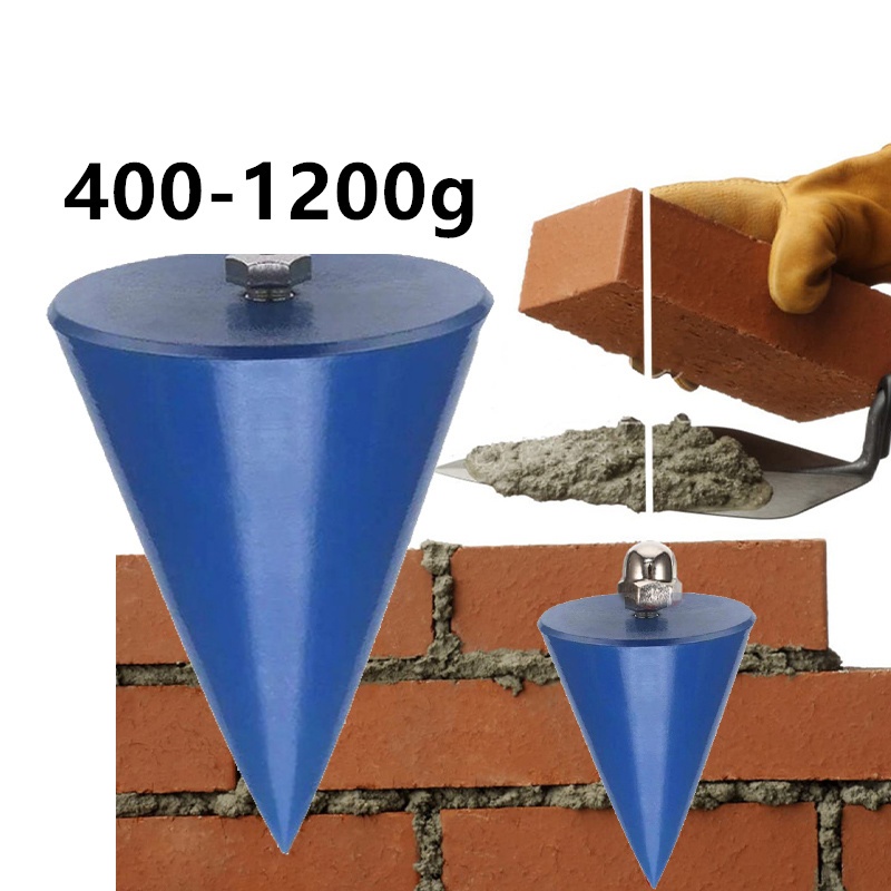 Jual Bandul Tukang Plumb Bob Lotan Lot Plot Tipe Kerucut 400-1200 Gram ...