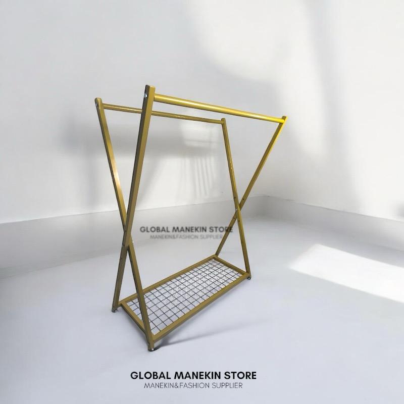 Jual Gawang Baju Besi Distro - Panjang 100 CM dengan Ambalan Ram Bawah ...