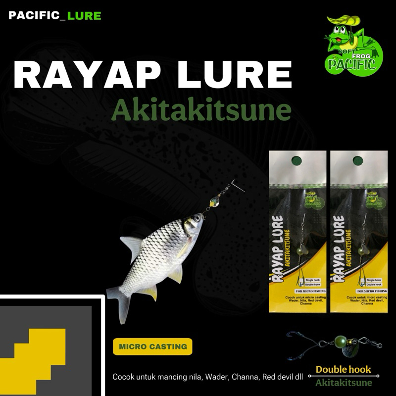 Jual Umpan Pancing RAYAP LURE Casting Wader - Red Devil - Nila - Betik ...