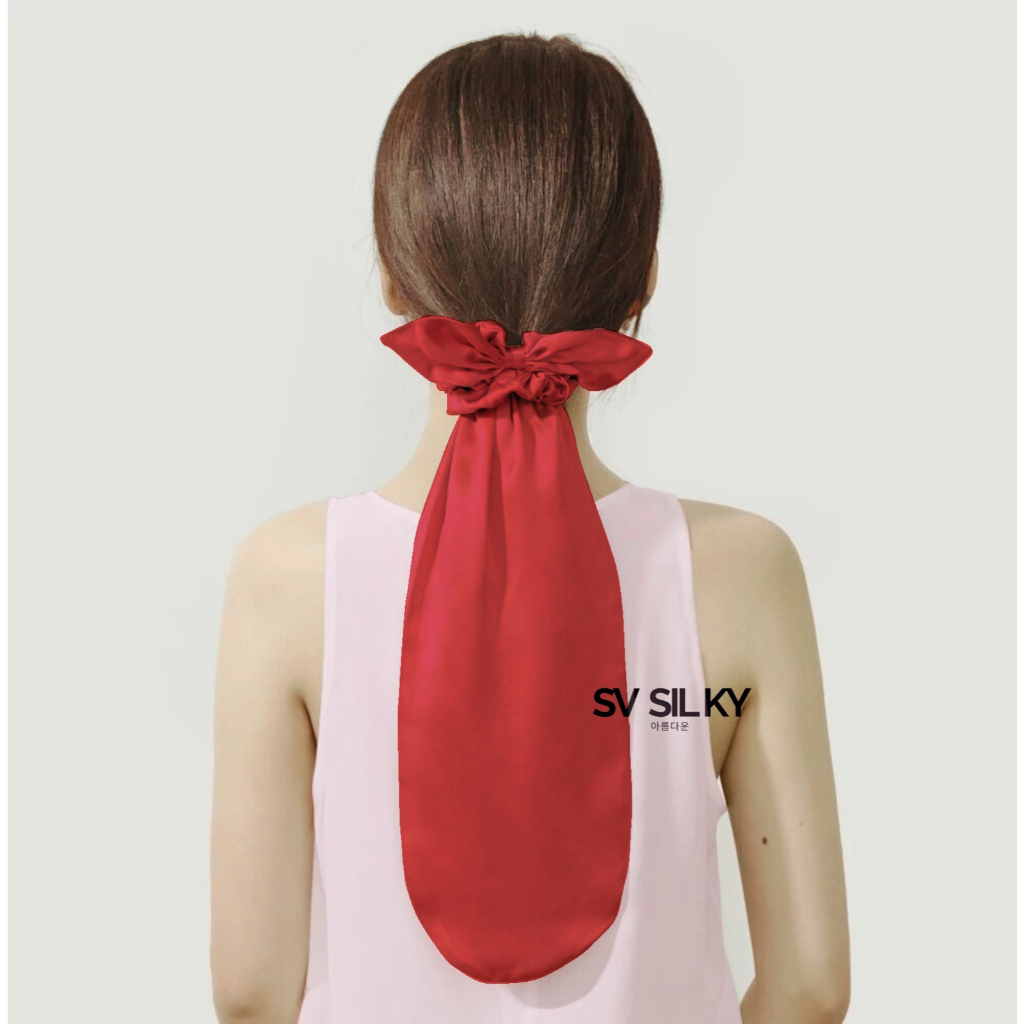 Jual SV Silky HAIR BONNET SILK Itaewon - SUTRA SILK satin bonnet - Hair ...
