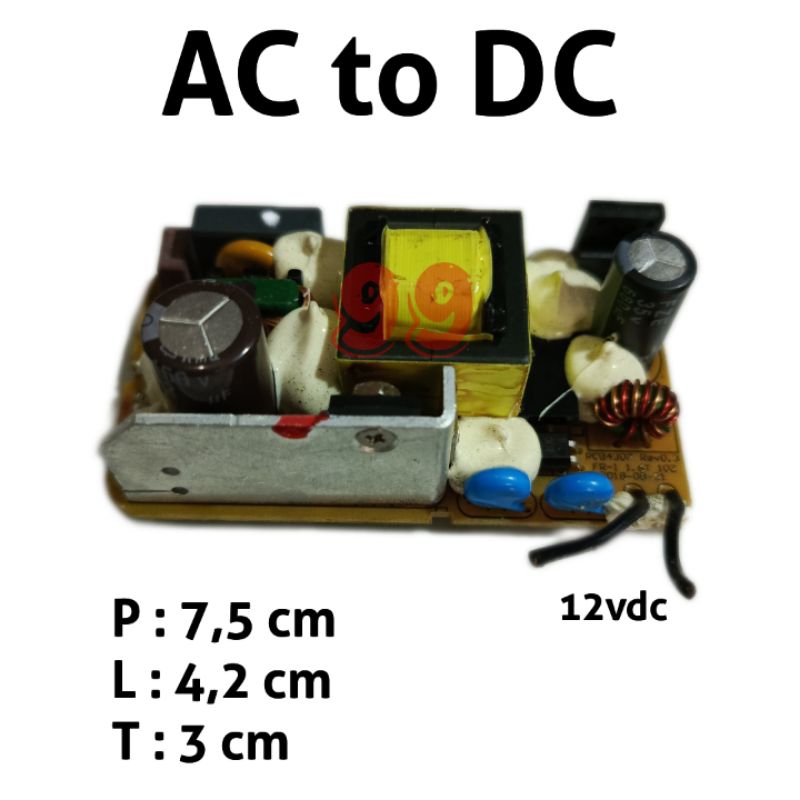 Jual Adaptor 12v 3A smps 12v 3a power supply 12v 3a model mini | Shopee ...