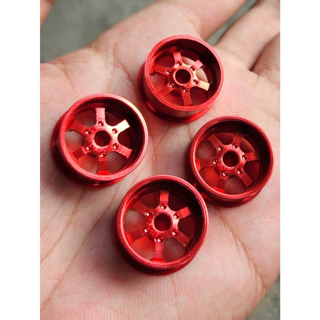 Jual Spare part Rep. Tamiya Mini 4wd Velg Ban Medium Aluminium | Shopee ...