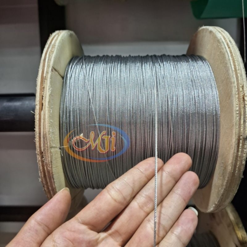 Jual Kawat Sling Tali Seling Galvanis 3mm Sling Baja Galvanis 3 mm | Shopee Indonesia