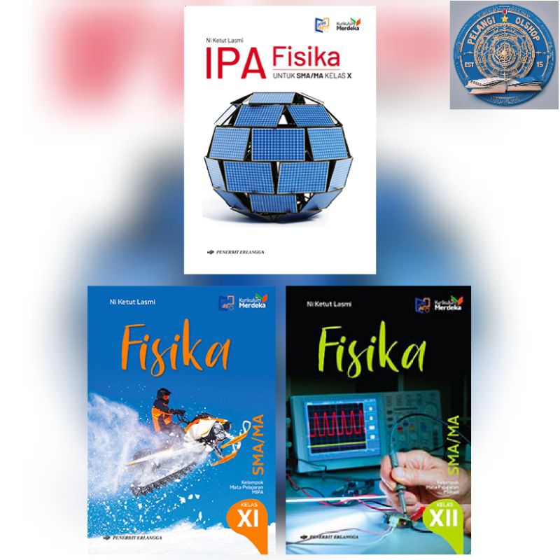 Jual BUKU FISIKA SMA/MA KELAS 10 11 12 KURIKULUM MERDEKA ERLANGGA | Shopee Indonesia