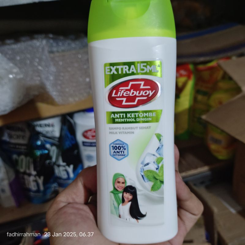 Jual lifebuoy shampoo anti ketombe menthol dingin 170ml | Shopee Indonesia