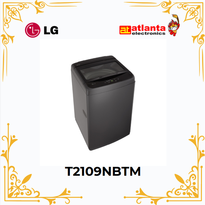 Jual LG MESIN CUCI TOP LOADING - T2109NBTM [9 KG] | Shopee Indonesia