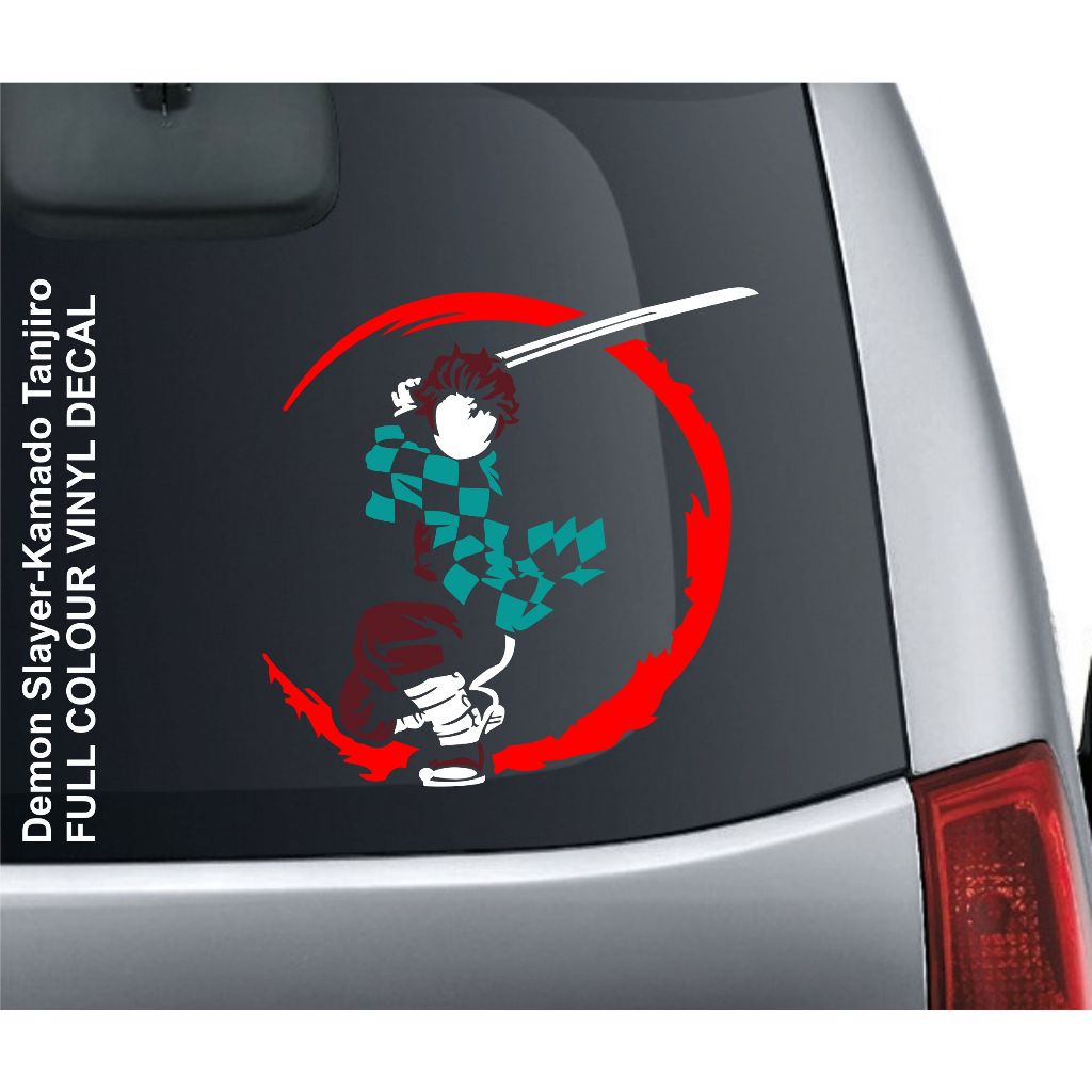 Jual katalog_amirah Stiker Demon Slayer Kamado Tanjiro Vinyl Decal ...