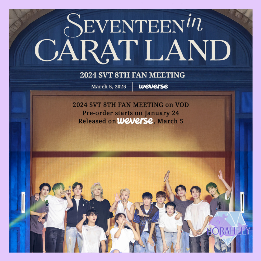Jual [READY] OFFICIAL MERCH CARATLAND SEVENTEEN 2024 | Shopee Indonesia