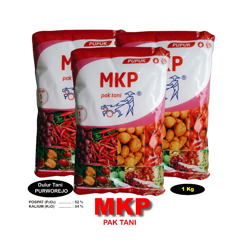 Jual Pupuk MKP Pak Tani 1 Kg | Shopee Indonesia