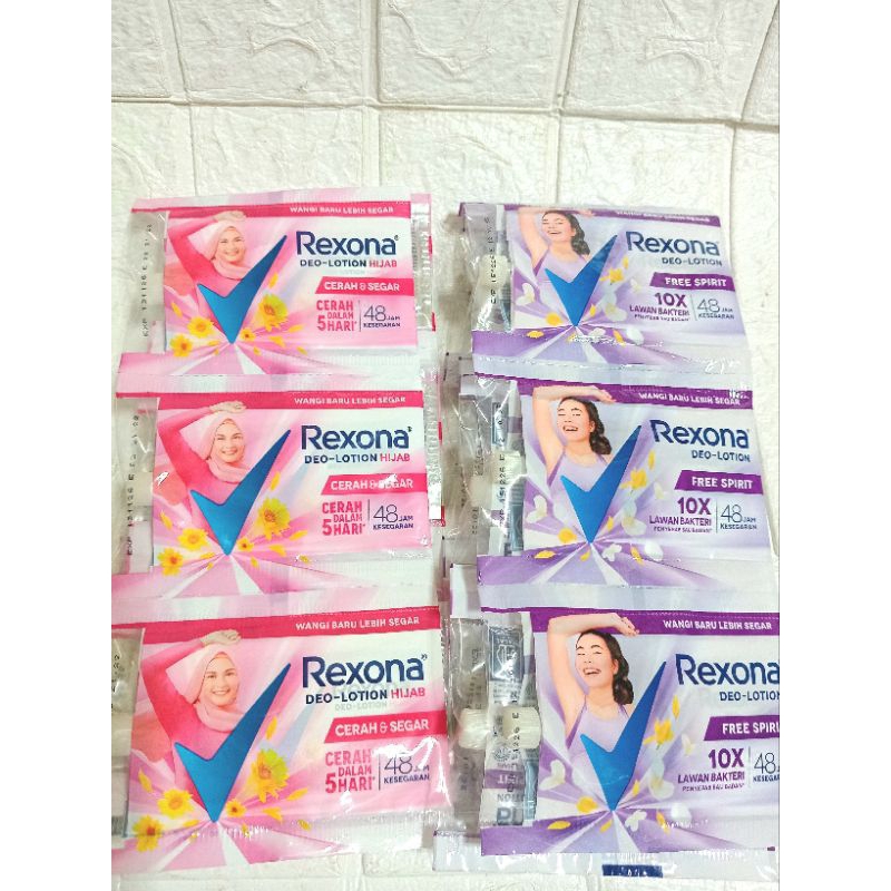 Jual Rexona Deo Lotion Sachet 9g | Shopee Indonesia