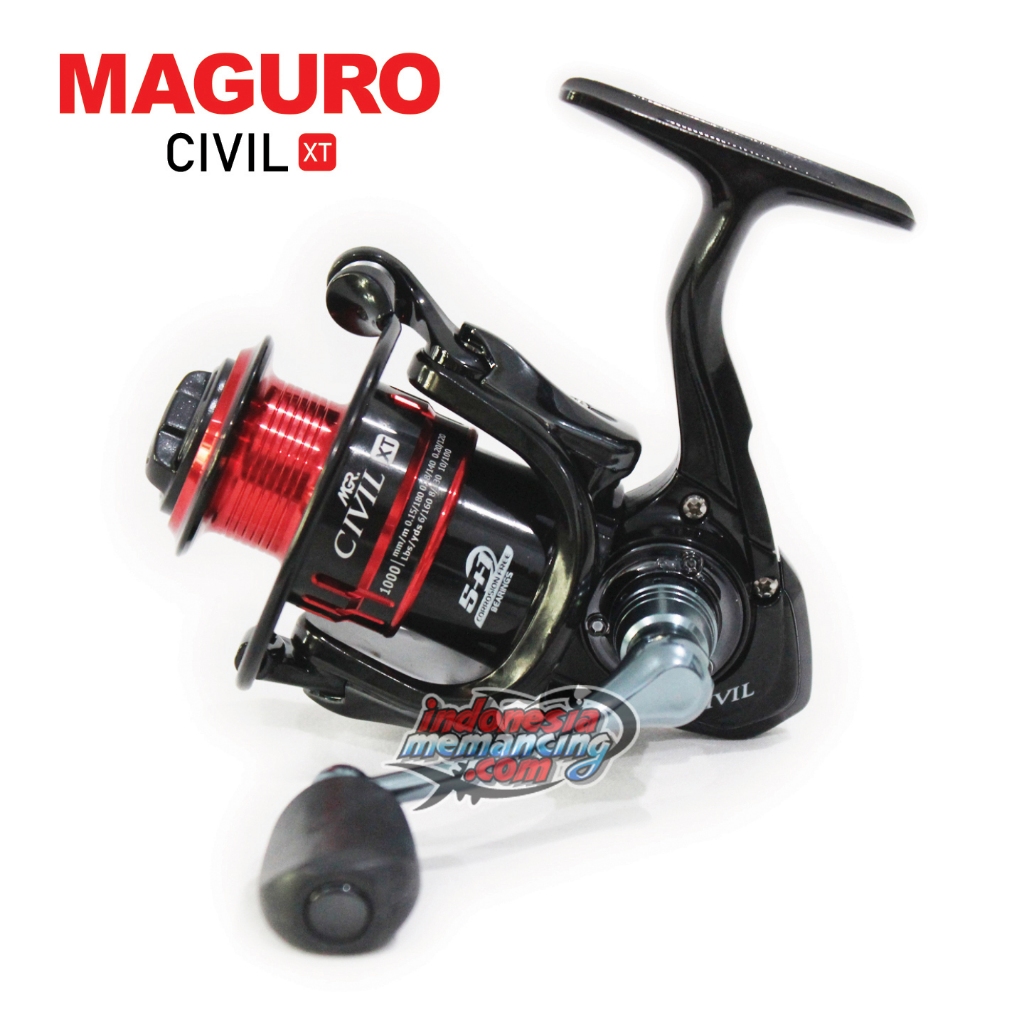 Jual Reel MAGURO CIVIL XT | Power Handle | 1000 s/d 8000 | Spinning | Sungai Muara Laut Kolam ...