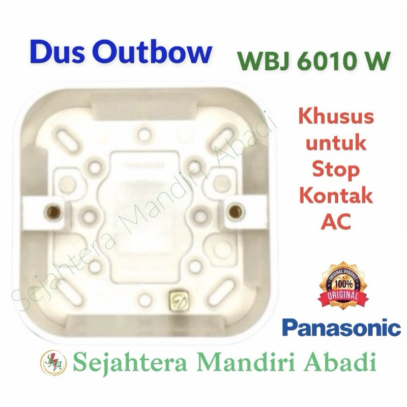 Jual Outbow Dus Outbow Panasonic WBJ6010W (Khusus untuk stopkontak AC ...