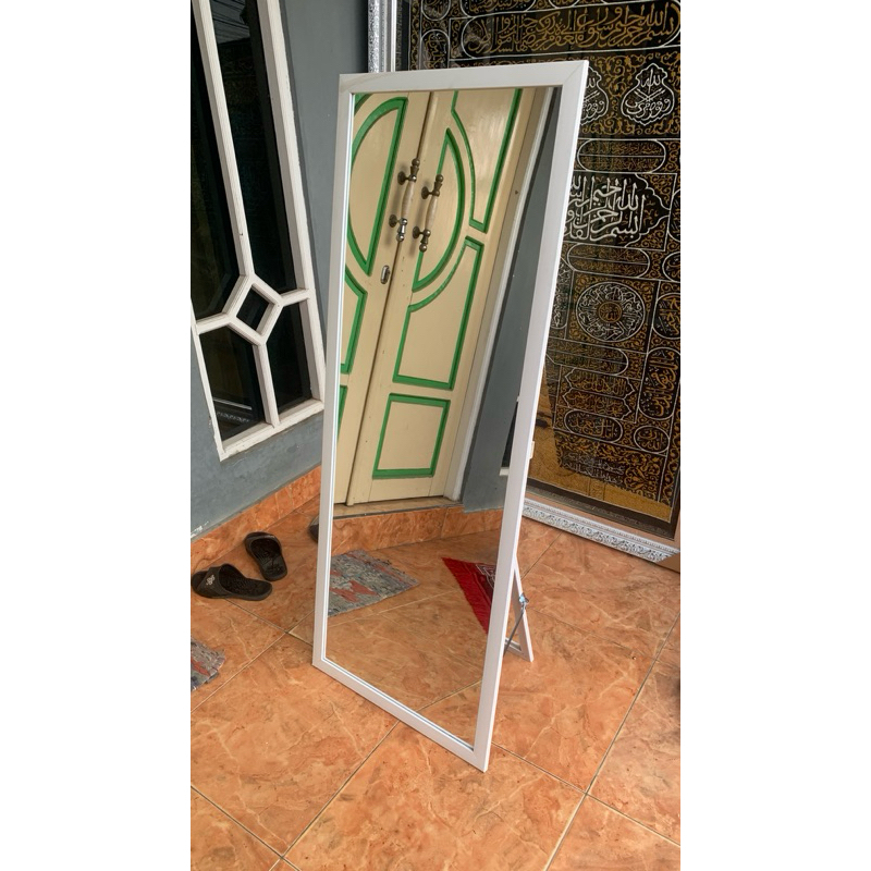 Jual cermin standing /cermin butik /cermin hias /cermin wastafel ...