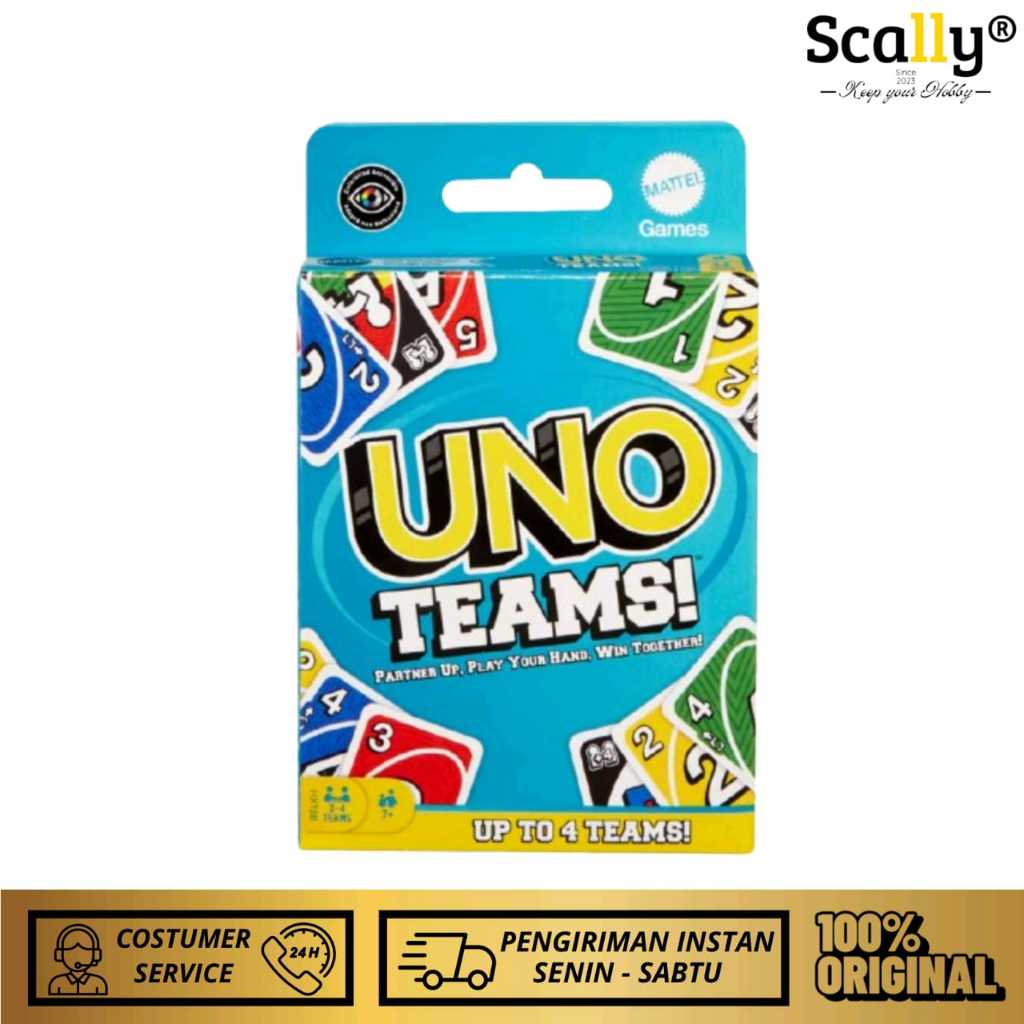 Jual Uno Teams Card Game - Party Games | Shopee Indonesia