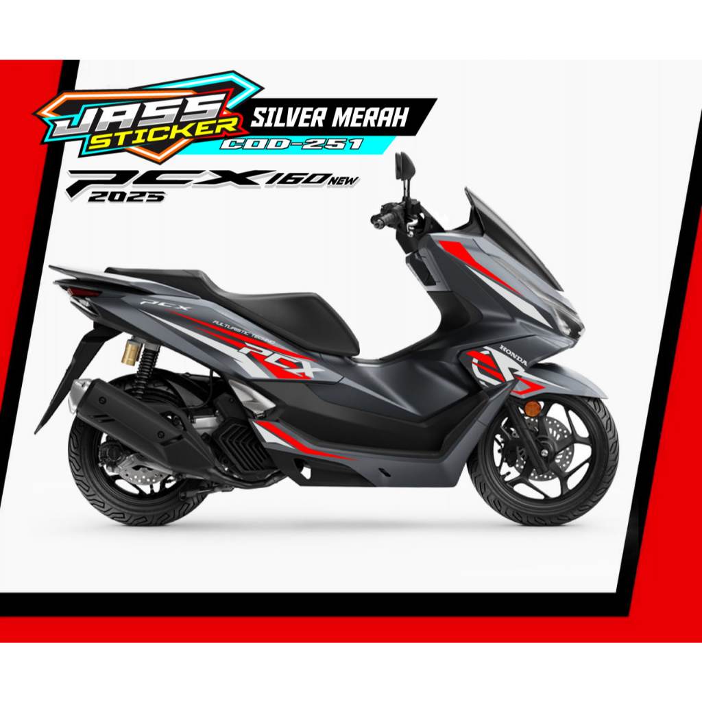 Jual STICKER CUTTING PCX 160 2025 / STIKER STRIPPING PCX/STRIPING ...