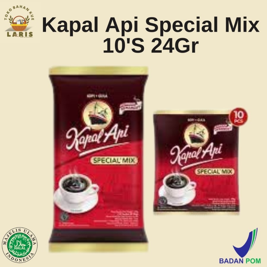 Jual KAPAL API SPESIAL MIX KEMASAN 10 SACHET X 23 GRAM | Shopee Indonesia