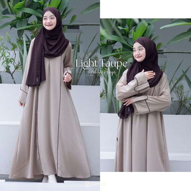 Jual Zahwa Abaya Turkey Premium Baju Gamis Muslimah Anak Perempuan Usia 9-17 Tahun Gamis Crinkle ...