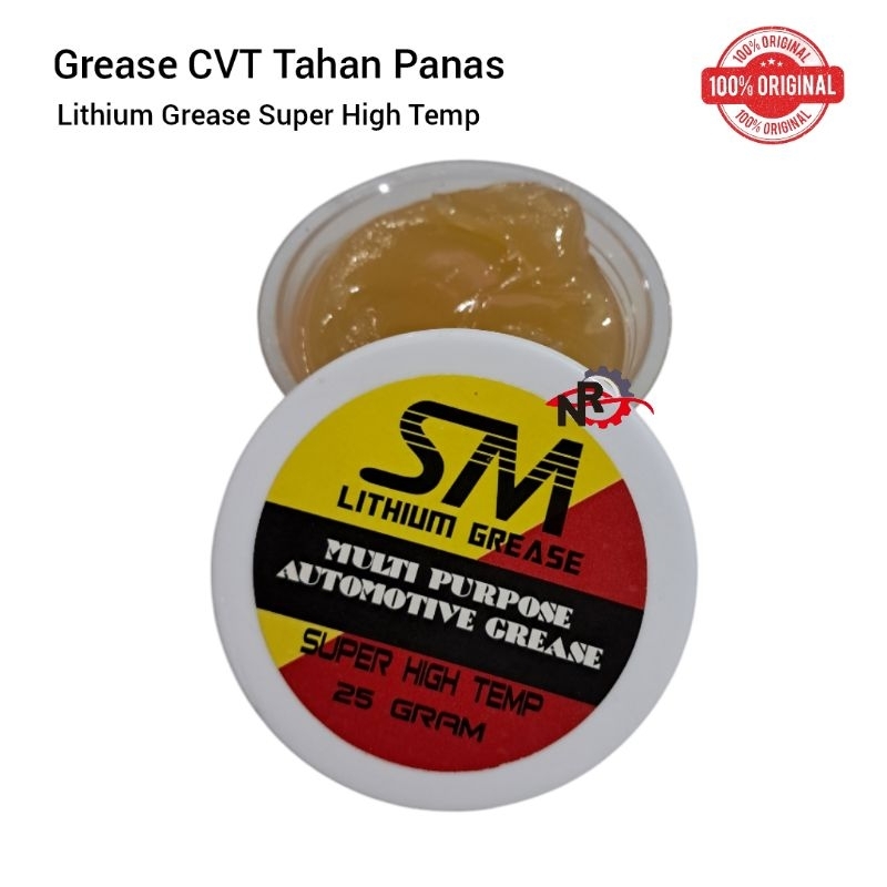 Jual Gemuk Grease CVT Motor Matic Tahan Panas 25gr Stempet Grease CVT ...