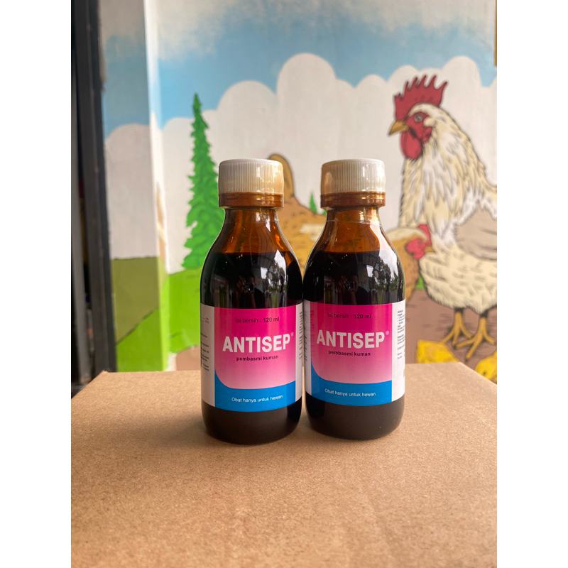 Jual ANTISEP 120 ML MEDION DESINFEKTAN AYAM UNGGAS HEWAN TERNAK ...