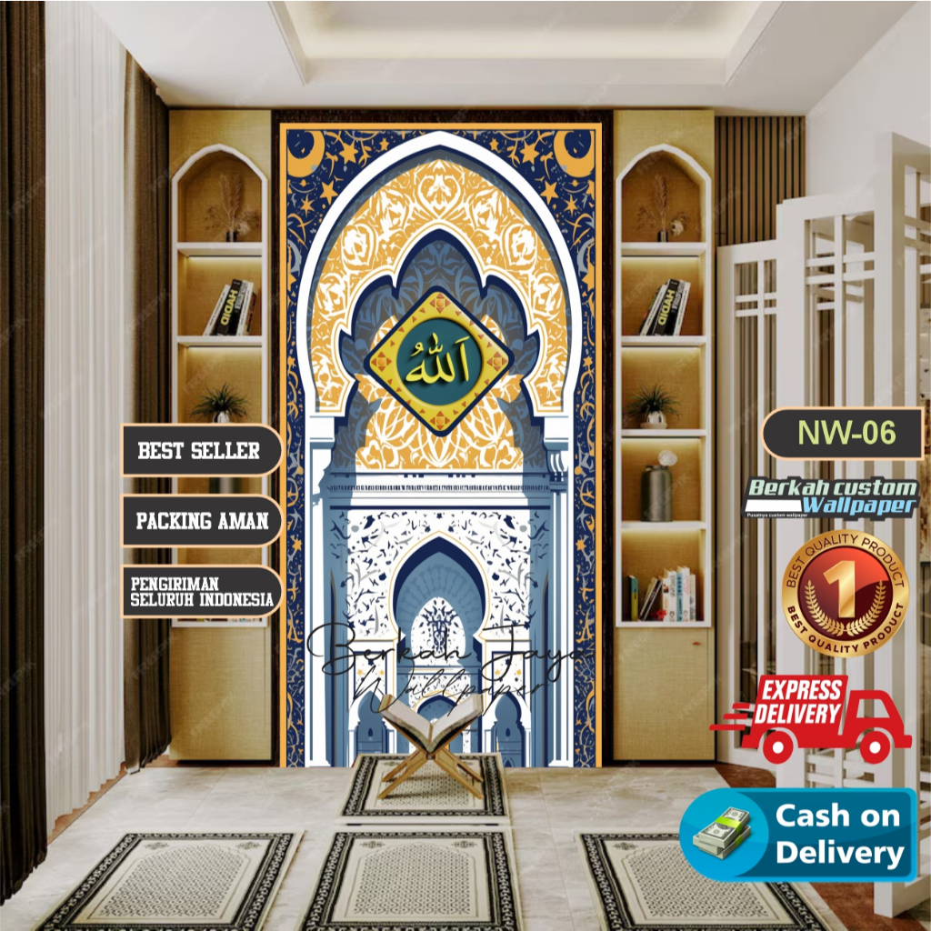 Jual RELIEF TIMUR TENGAH TERBARU!!! wallpaper mihrab musholla rumah ...