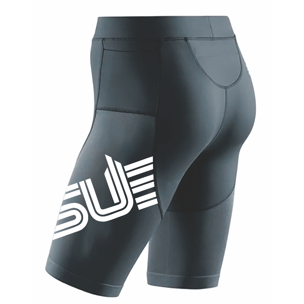 Jual SUB JERSEY SUB COMPRESSION MEN SHORT LEGGINGS BLACK - CELANA ...