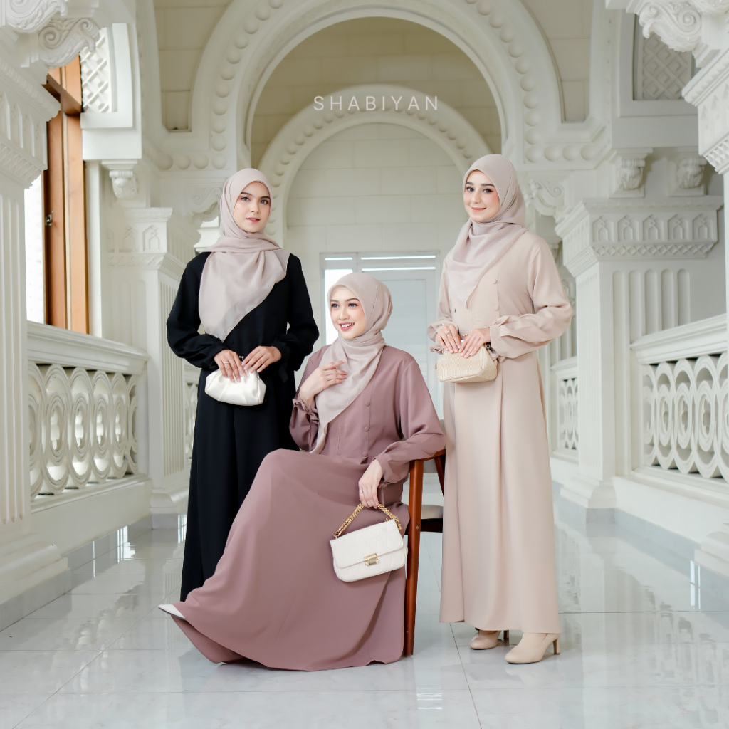 Jual SHABIYAN Gamis Casual Dress Couple | 553 | Shopee Indonesia