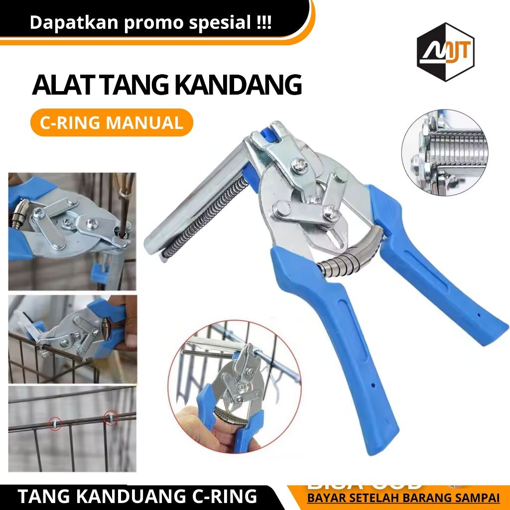 Jual Tang Kandang Alat Pengikat Staples Ikat Kawat M Ring Tang Perakit ...
