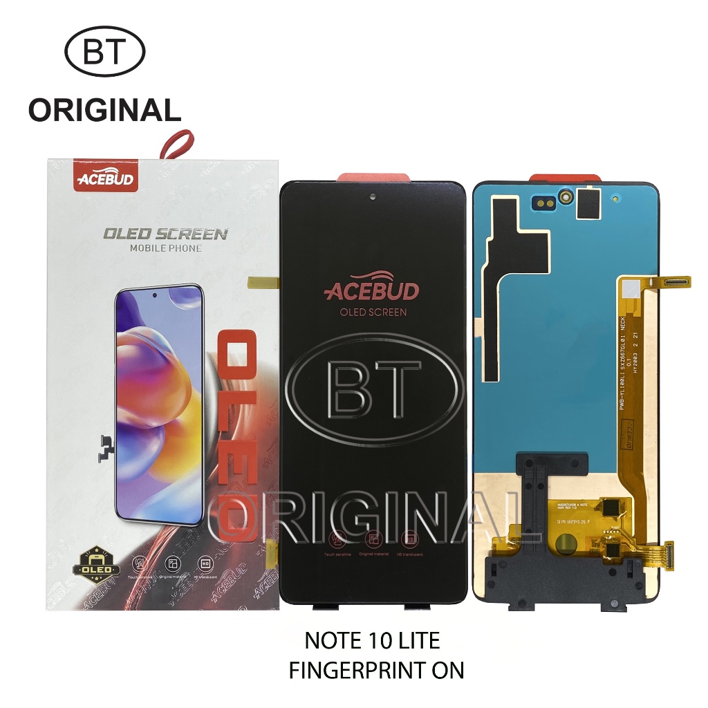 Jual LCD SAMSUNG NOTE 10 LITE - N770F - FINGERPRINT ON - OLED ACEBUD ...