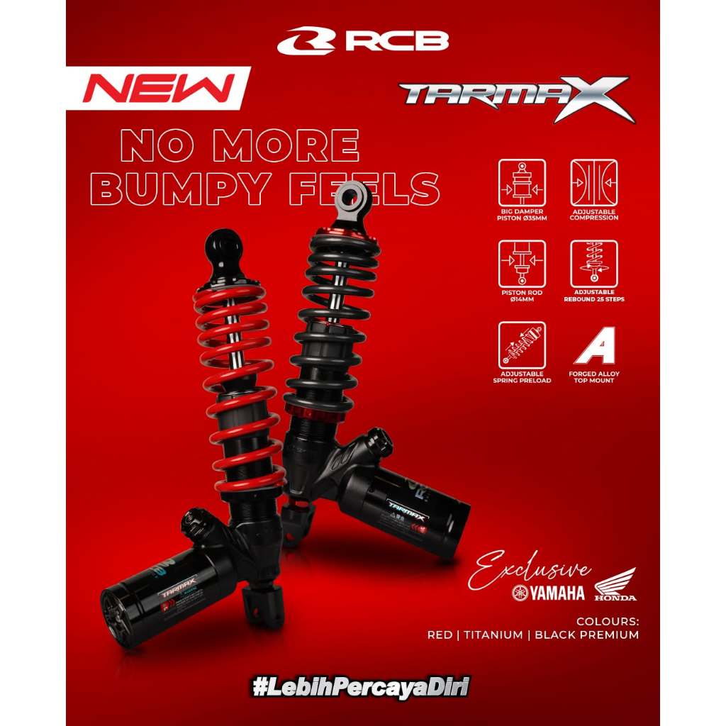 Jual RCB TARMAX Monoshock shock belakang tabung bawah TARMAX Pnp Vario ...