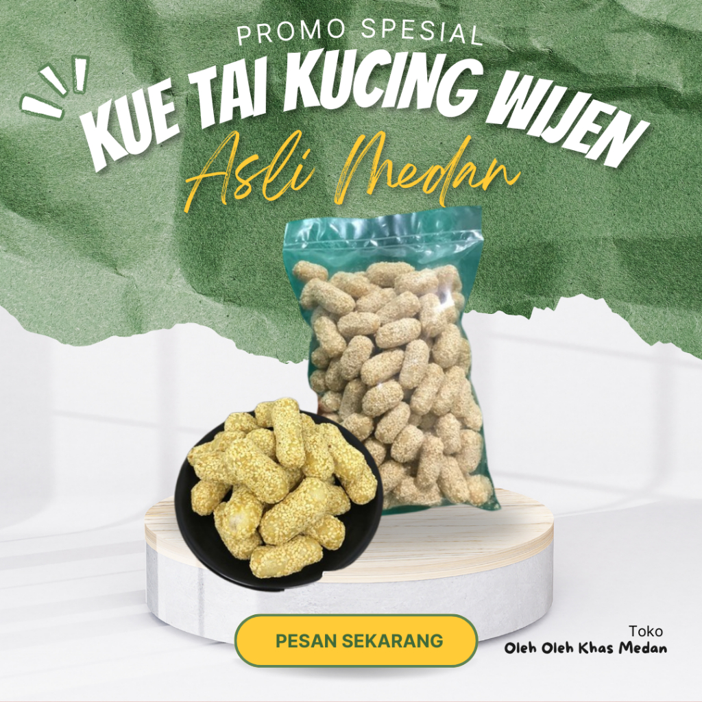 Jual KUE TAI KUCING WIJEN / KUE KERING WIJEN 200GR / ROTI WIJEN ...