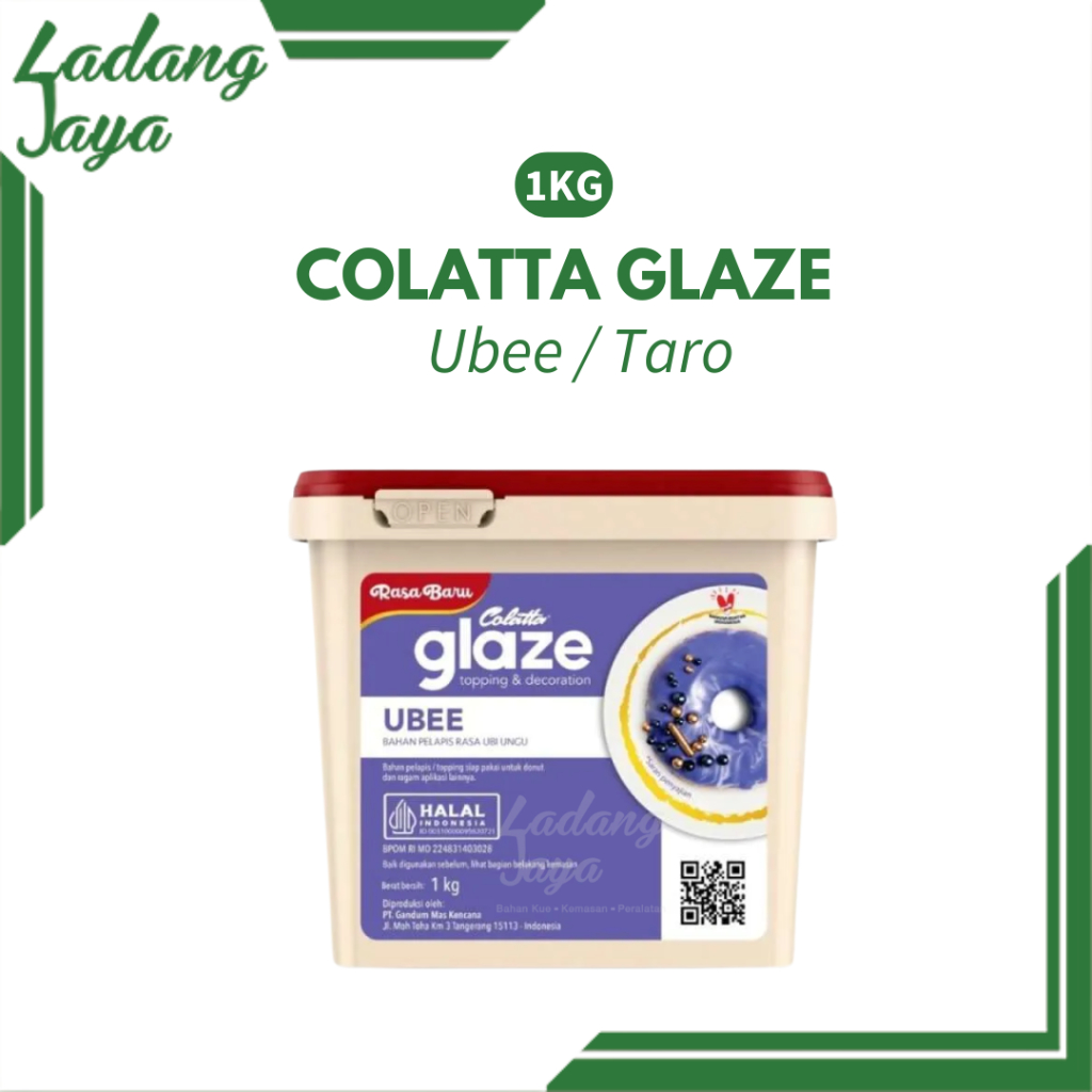 Jual Colatta Glaze UBEE / Taro 1 Kg | Shopee Indonesia