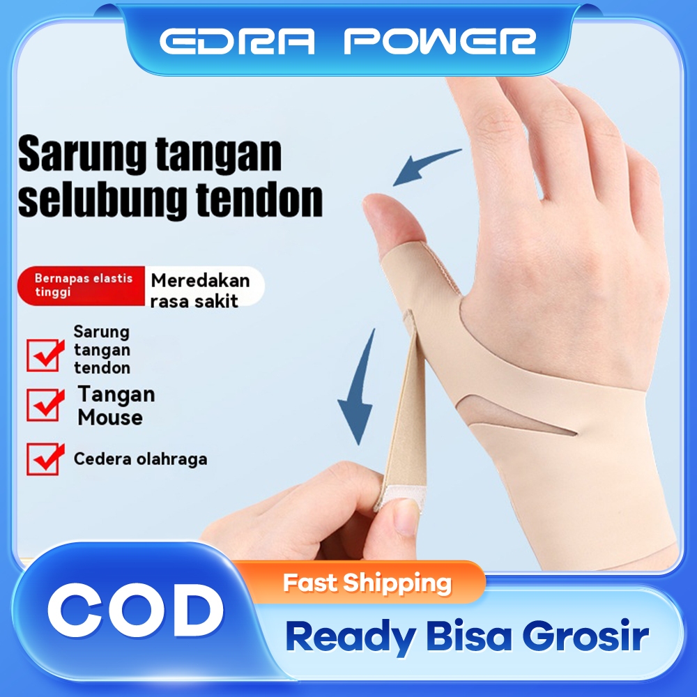 Jual Hand Wristband Penyangga Jari Jempol Fixator Tendon Pelindung ...