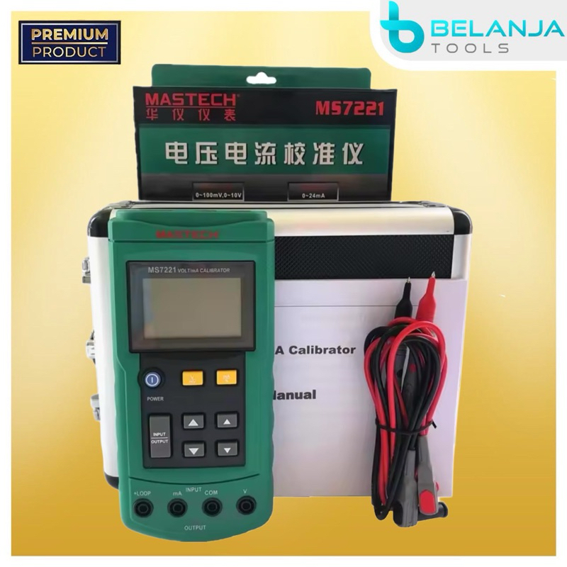 Jual Voltage Calibrator Mastech MS7221 mA Volt DC Current Loop ...