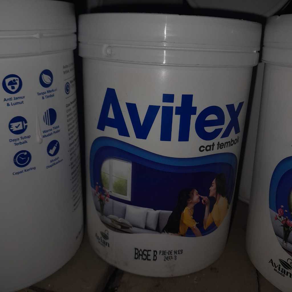 Jual Cat Tembok Interior dan Eksterior Avitex Kilo | Shopee Indonesia