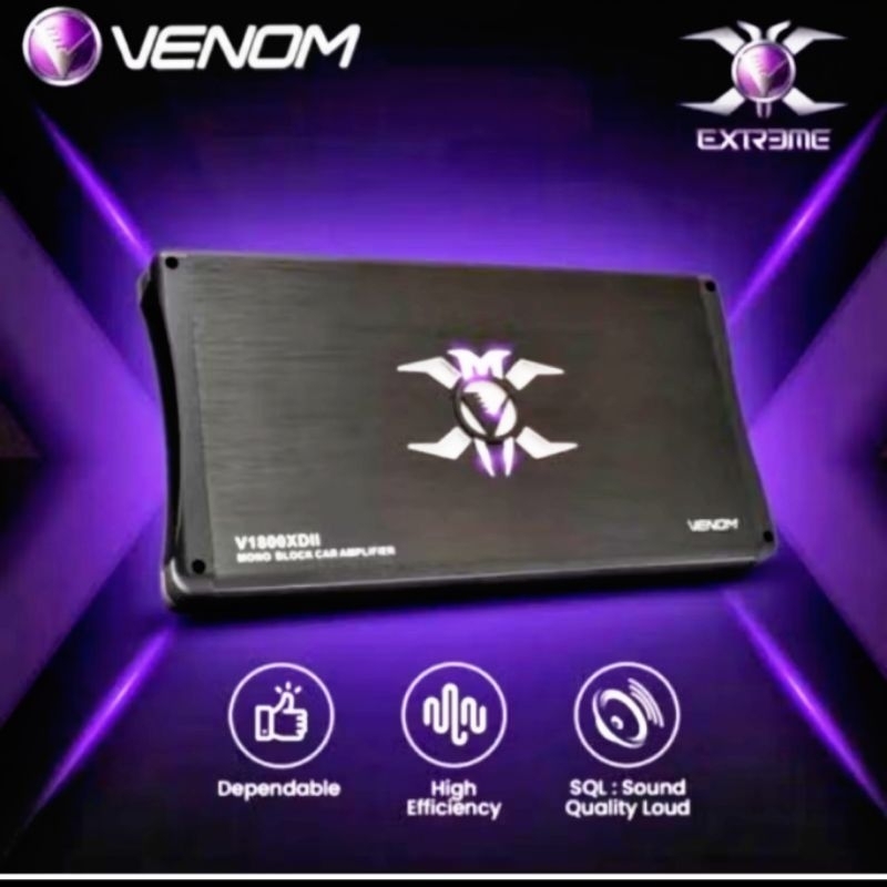 Jual Power Monoblock Venom X Series V1800XDIi Extreme Garansi Resmi ...